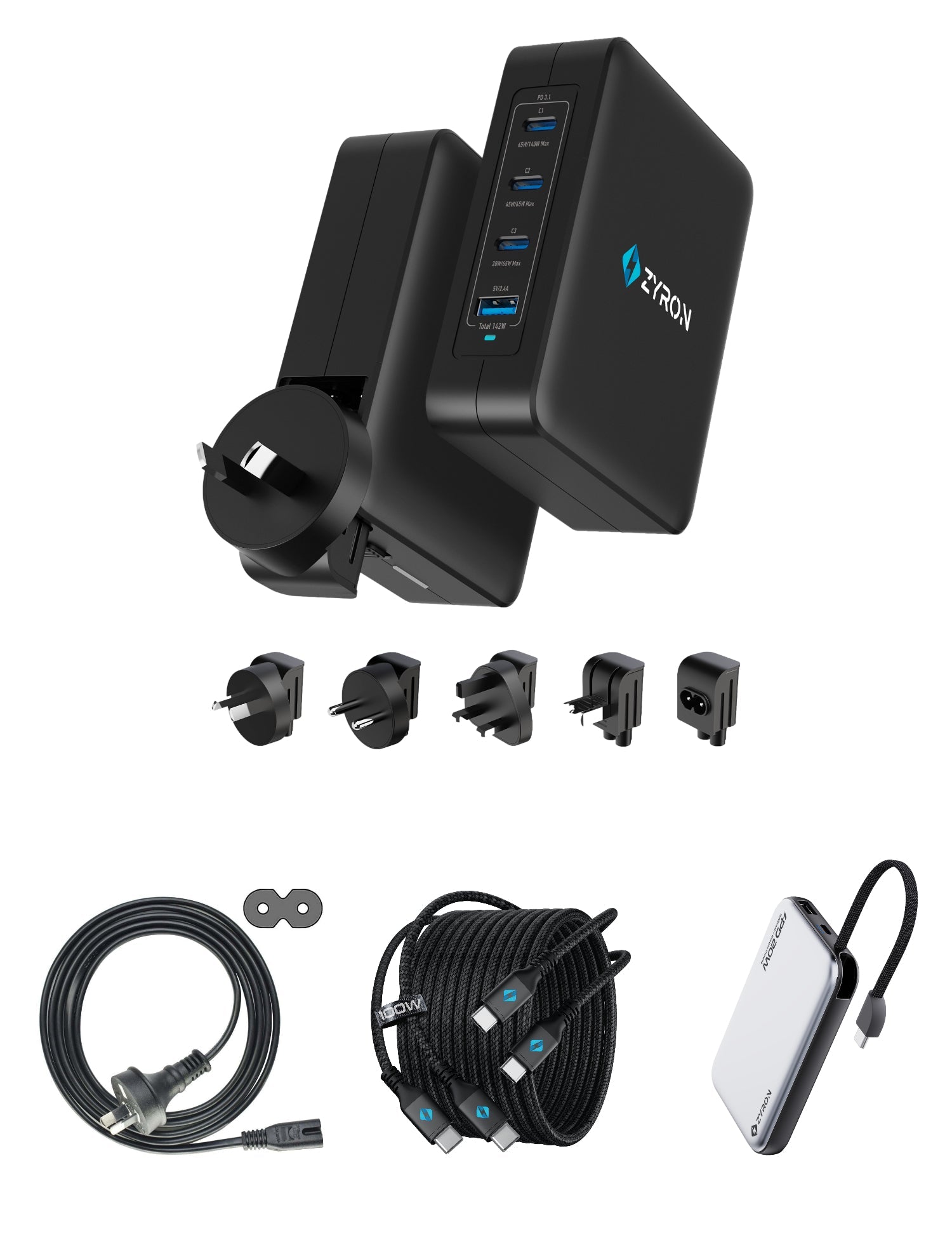 Ultimate Jetsetter Kit: Premium Power